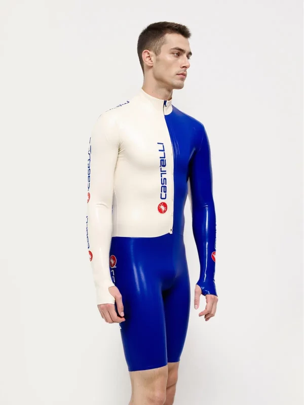 Latex Italian Style Cycling Suit For Men - Latexcharms