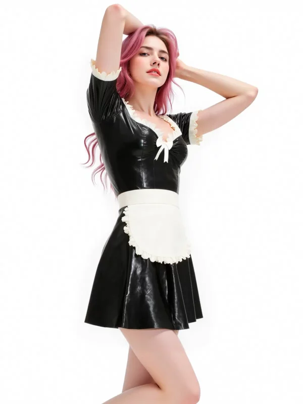 Latex Maid Uniform Dress - Latexcharms