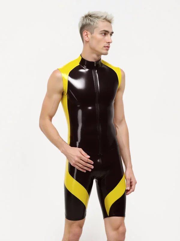 Latex Reactor Sleeveless Surf Suit - Latexcharms