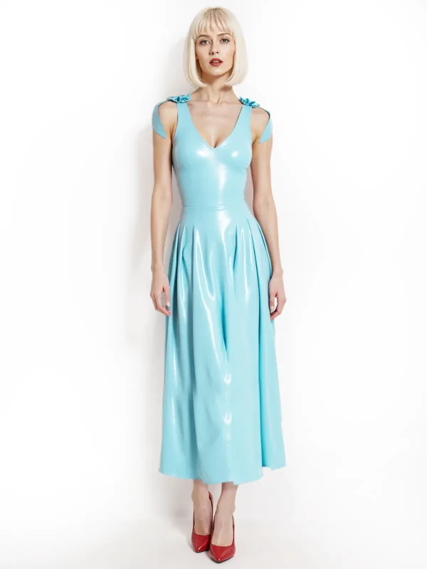 Latex-Maxikleid – Sexy Maxi-Abendkleid – Latexcharms