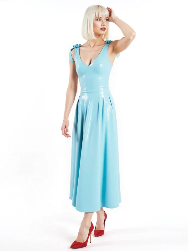 Latex-Maxikleid – Sexy Maxi-Abendkleid – Latexcharms